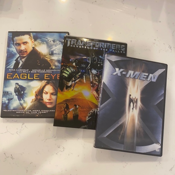Media | Dvd Bundle Xmen Transformers Eagle Eye | Poshmark